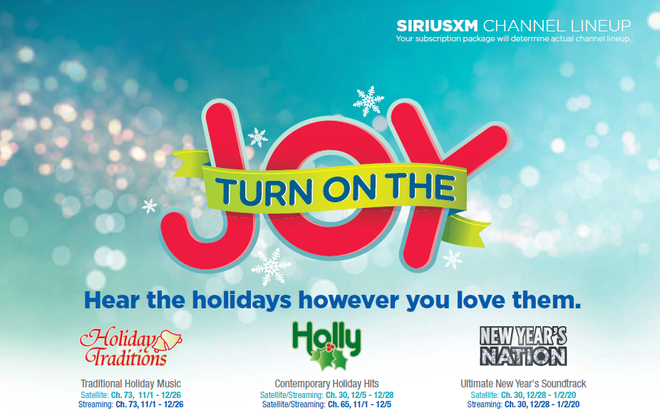 SiriusXM plans 15 (!!!) holiday music channels this year – It's ...